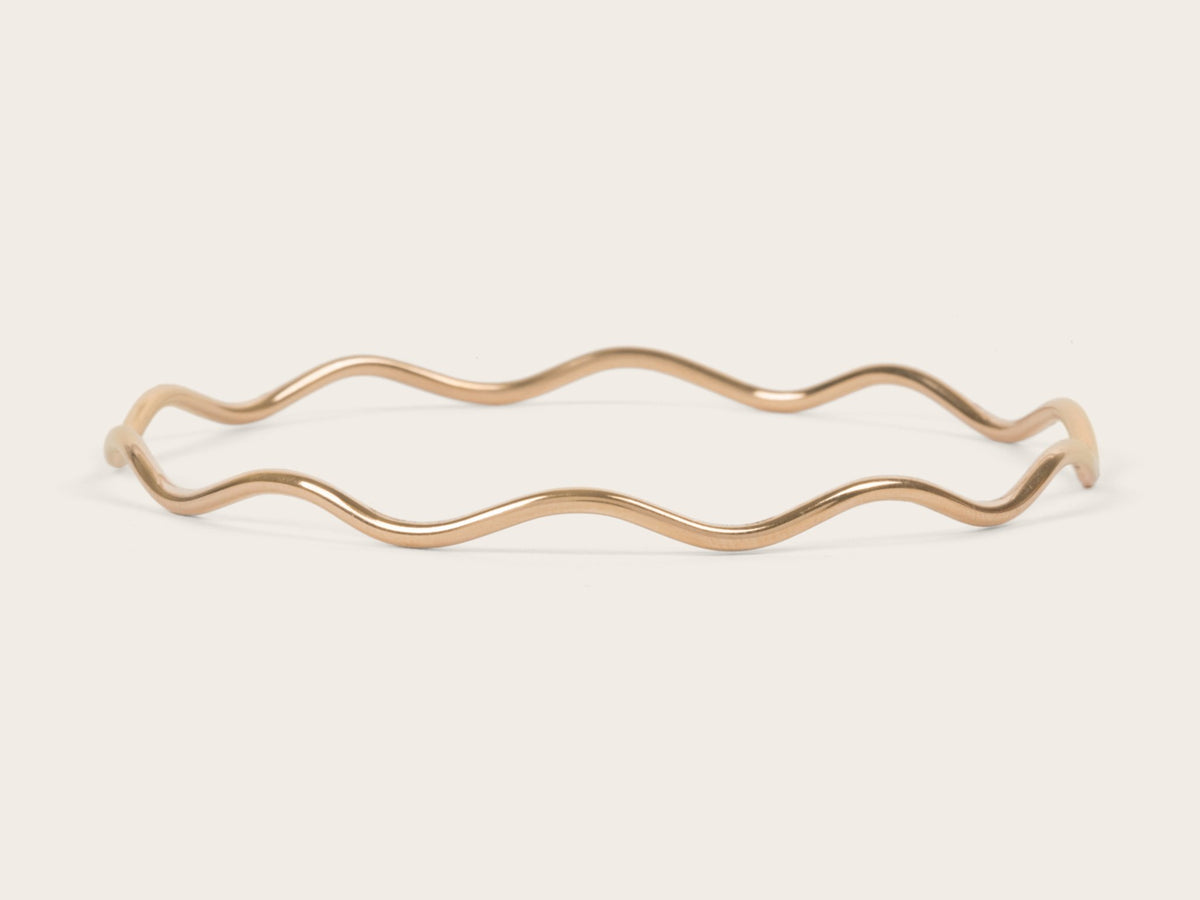 Wavy Bangles – Laurel Elaine Jewelry